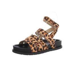 Ital-Design Sandale & Sandalette in Braun und Beige | Gr.: 41