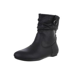 Ital-Design Stiefelette in Schwarz | Gr.: 39