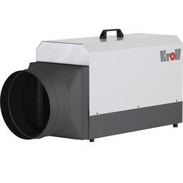 Kroll Elektroheizer E-Serie, E 18SH, Luftvolumen 960 m³/h, CEE, mit Thermostatanschluss, LxBxH 990 x 320 x 435 mm