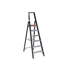 Altrex Sicherheits-Stehleiter, einseitig begehbar, 6 Stufen inkl. Plattform
