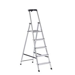 Krause Stufen-Stehleiter, mit Sicherheitsplattform, 5 Stufen