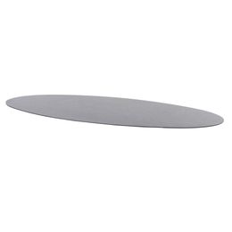 4Seasons Privada HPL Tisch-PLATTE oval, 240x107cm antrazit