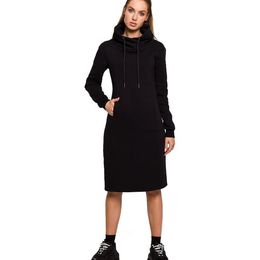 Made of Emotion, Damen, Kleider, Alltagskleid Moe, Schwarz, (M)