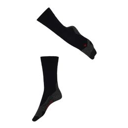 Falke Sportsocken Damen Größe 39/40 kobaltblau / graumeliert / rot