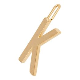 Design Letters Pendant female Gold size 1