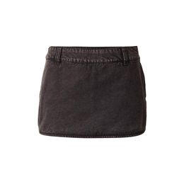 WEEKDAY Rock 'Cats Mini' Damen Größe 40 grey denim