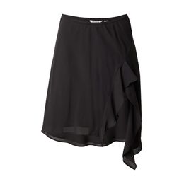 WEEKDAY Rock 'Layered' Damen Größe 40 schwarz