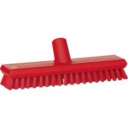 vikan Schrubber mit Wasserdurchlauf, extrahart, VE 10 Stk, rot