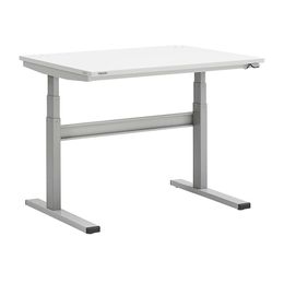 treston Arbeitstisch, elektrisch höhenverstellbar, Höhe 630 - 1270 mm, Standardausführung, BxT 1100 x 800 mm