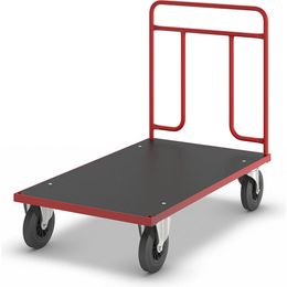 Kongamek Plattformwagen KM731, LxBxH 1200 x 700 x 1000 mm, 2 Lenk- und 2 Bockrollen