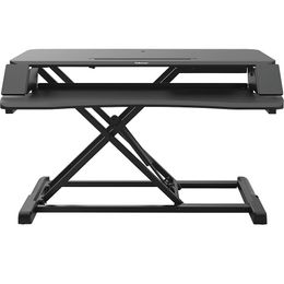 Fellowes Corsivo™ Sitz-Steh-Workstation, HxBxT 110 x 800 x 615 mm, schwarz