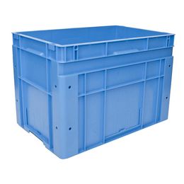 Euronorm-Stapelbehälter, Außen-LxBxH 600 x 400 x 420 mm, blau kaiserkraft