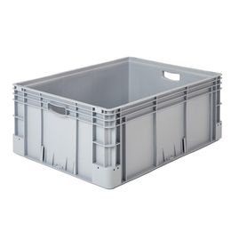Industriebehälter, Volumen 132 l, LxBxH 800 x 600 x 320 mm, grau kaiserkraft