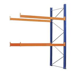 eurokraft pro Palettenregal, Anbauregal, HxBxT 3365 x 2800 x 1100 mm