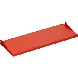 Kartonagen-Magazinboard, zur Befestigung an Aufsatzholmen, für Tischbreite 1200 mm, 5 Trennbügel kaiserkraft