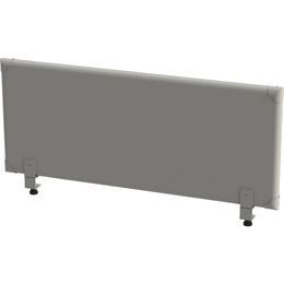 eurokraft pro Akustik-Tischaufsatz-Paneel, Höhe 450 mm, Breite 1200 mm, grau