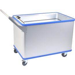 Gmöhling Gmöhling Federbodenwagen, verstellbare Federkraft, Oberfläche eloxiert, Volumen 480 l, mit Quick Grip