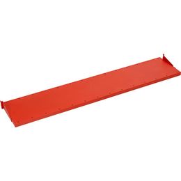 Kartonagen-Magazinboard, zur Befestigung an Aufsatzholmen, für Tischbreite 2000 mm, 9 Trennbügel kaiserkraft