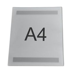 MAGNETOPLAN magnetofix-Sichttasche, VE 2 Stk, DIN A4 hoch