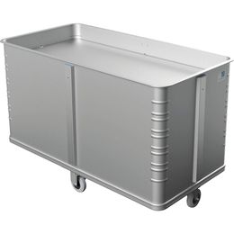 Federbodenwagen W162, Aluminium, eloxiert, LxBxH 1458 x 748 x 907 mm kaiserkraft