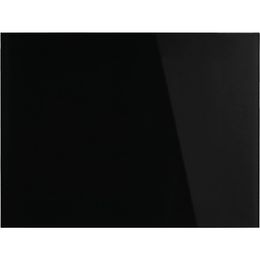 MAGNETOPLAN Design-Glasboard, magnetisch, BxH 800 x 600 mm, tiefschwarz