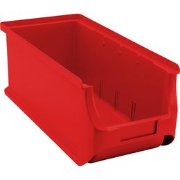 Sichtlagerkasten, LxBxH 320 x 150 x 125 mm, VE 18 Stk, rot kaiserkraft