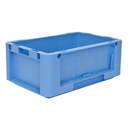 Euronorm-Stapelbehälter, Außen-LxBxH 300 x 200 x 120 mm, blau, VE 12 Stk kaiserkraft