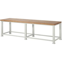 Rau Schwerlast-Werkbank, Plattenstärke 50 mm, BxT 3000 x 900 mm