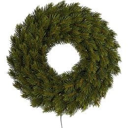 LED-Tannenkranz, für Außenbereich, inkl. Batteriefach, Außen-Ø 420 mm, mit 40 LEDs kaiserkraft