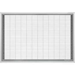 MAGNETOPLAN Monatsplaner-Set, Typ CC, Stahl emailliert, BxH 920 x 625 mm