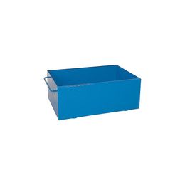 IBS Scherer Auffangwanne aus Stahl, blau lackiert, Volumen 200 l