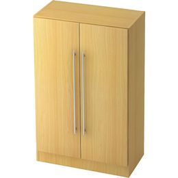 Aktenschrank, Höhe 1270 mm, 2 Fachböden, Dekor Buche kaiserkraft