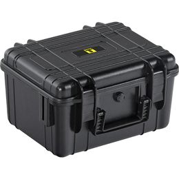 Schaumstoff-Universalkoffer, 5,8 l, Außen-LxBxH 275 x 225 x 155 mm, schwarz kaiserkraft