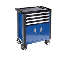 Werkzeugwagen, mit 4 Schubladen und Doppeltür, HxBxT 975 x 765 x 465 mm kaiserkraft