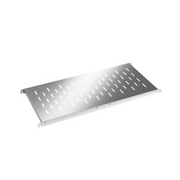 Edelstahl-Fachboden, gelocht, BxT 940 x 440 mm kaiserkraft