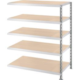Großfach-Steckregal mit Spanplattenböden, Tiefe 800 mm, Anbauregal, HxB 1820 x 1525 mm kaiserkraft