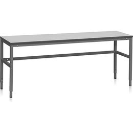Arbeitstisch Embla, mit Melaminharzplatte, BxT 2000 x 600 mm kaiserkraft