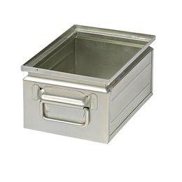 Stapelkasten aus Stahlblech, Volumen ca. 9 l, verzinkt kaiserkraft