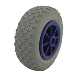 Polyurethan-Rad, pannensicher, Gleitlager Ø x Breite 20 x 75 mm, Rad-Ø x Breite 200 x 75 mm kaiserkraft