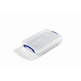 REALLY USEFUL Stapelbox, mit Deckel, Volumen 4 l, LxBxH 395 x 255 x 85 mm, VE 5 Stk kaiserkraft