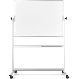 MAGNETOPLAN Schreibtafel mobil, Stahlblech, emailliert, BxH 1200 x 900 mm
