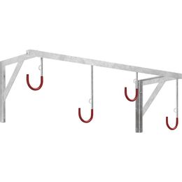 eurokraft basic Fahrradaufhänger, für Wandbefestigung, Länge 1170 mm, ab 2 Stk