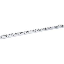 Allseitenrollenleiste, universal, Tragf&auml;higkeit 5 kg, Teilung 50 mm, L&auml;nge 1,2 m kaiserkraft