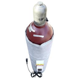 Gasflaschen-Heizmantel, f&uuml;r &Oslash; 232 - 270 mm, max. 40 &deg;C, 435 W kaiserkraft