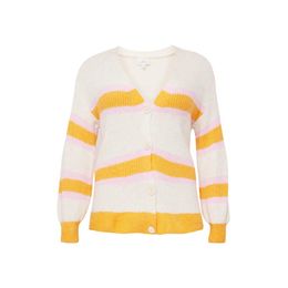 Only Carmakoma Knit Cardigan 'ETHEL' female Beige size 54