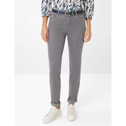 Brax Damen Five-Pocket-Hose Style SHAKIRA SMOKE GREY, grau, Gr. 34