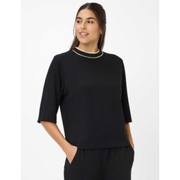 Brax Damen Sweatshirt Style BERTA M black, schwarz, Gr. 36