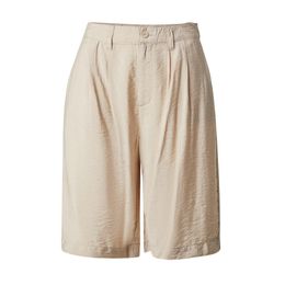 QS Bundfaltenhose Damen Größe 36 hellbeige