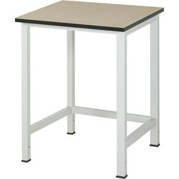 Rau Arbeitstisch für Arbeitsplatzsystem Serie 900, Höhe 825 - 1025 mm, MDF-Platte, Breite 750 mm