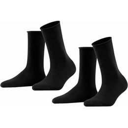 Falke Socks 'Happy' female Black size 35-38